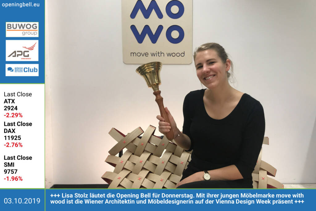 Lisa Stolz läutet die Opening Bell für Donnerstag | boerse-social.com